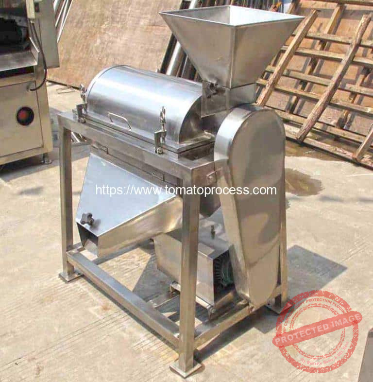 Single Channel Tomato Paste Pulper Machine | Tomato Paste Machine ...